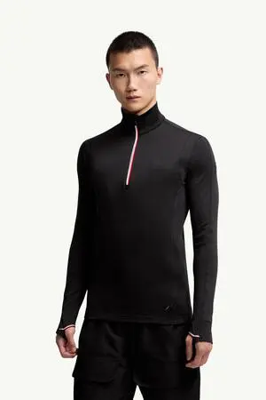 Moncler Polartec® Power Grid™ Half-zip Sweatshirt - Black