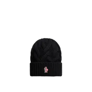 Moncler Wool Beanie - Black