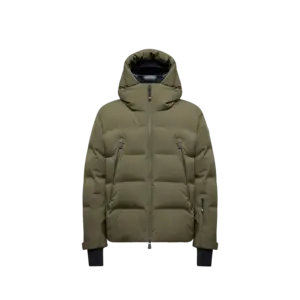 Moncler Fellberg Hooded Insulated Ski Jacket - Green