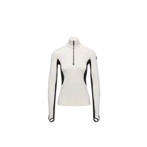 Moncler Half Zip Performance Tops For Women