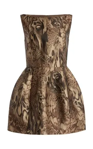 DE LA VALI Pampero Twill Mini Dress - Multi