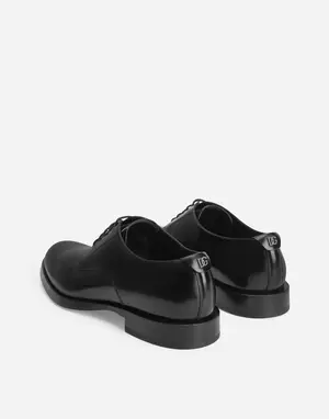 Dolce & Gabbana Brushed Calfskin Derby Shoes