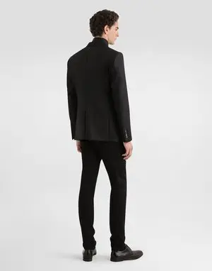 Dolce & Gabbana Single-breasted Taormina Wool Jacket - Black