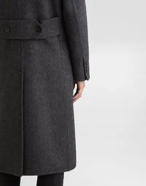 Dolce & Gabbana Double-breasted Wool And Cashmere Coat