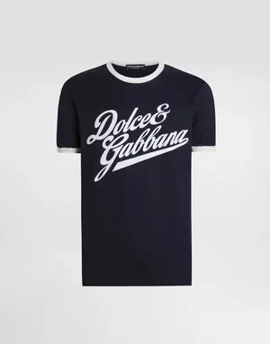 Men's Dolce & Gabbana Blue T-shirts