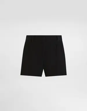 Women's Mom Black Shorts