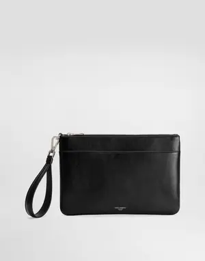 Dolce & Gabbana Calfskin Necessaire - Black