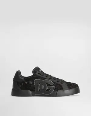 Dolce & Gabbana Patchwork Sneakers For Women