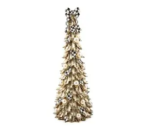MACKENZIE-CHILDS Courtly Noel Tall Pearl Tree - One-color