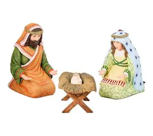 MACKENZIE-CHILDS Nativity Holy Family Display F Igures - One-color
