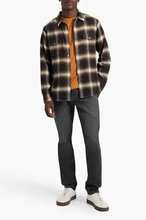 FRAME Checked Cottonflannel Shirt