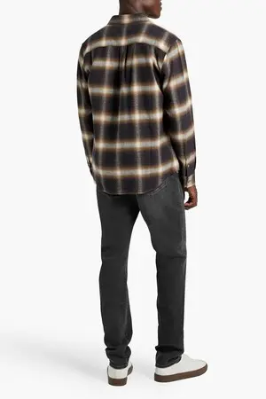 FRAME Checked Cottonflannel Shirt