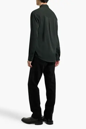 Paige Wardin Twill Shirt - Forest Green