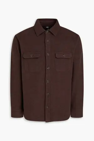 Paige Wilburt Cottonflannel Overshirt - Chocolate