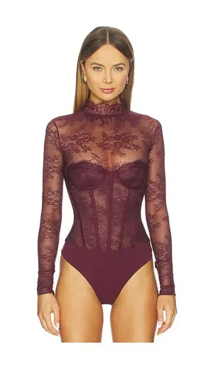 Retrofete Valentina Bodysuit - Port
