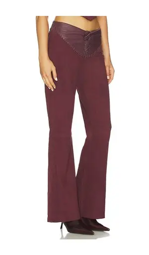 UNDERSTATED LEATHER Sonny Suede Pant