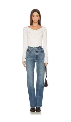 Free People Butterfly Cuff Top