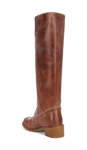 DICO COPENHAGEN Tall Gaucho Boots - Cognac