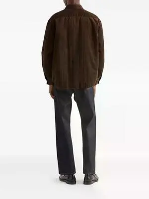 Prada Corduroy Patch-pocket Shirt