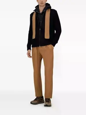 Herno Ribbed-knit Wool Jacket