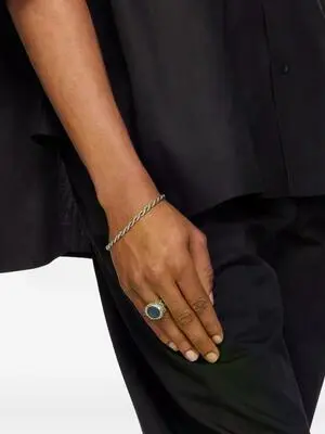 Emanuele Bicocchi Rope Chain Skull Bracelet