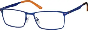 Zenni Rectangle Full Rim Eyeglasses - Navy