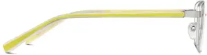 Zenni Rectangle Full Rim Frame - Silver