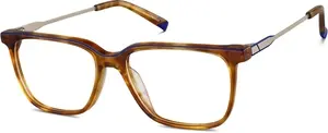 Zenni Rectangle Full Rim Frame - Tortoiseshell