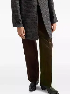 Prada Corduroy Straight-leg Trousers