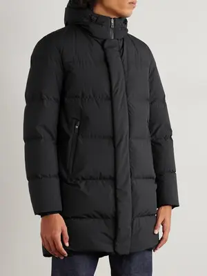 Herno Slim-fit Quilted Hooded Down Parka