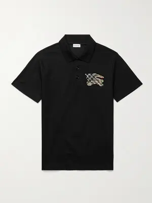 Burberry Logo Polos For Men