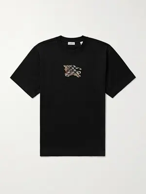 Burberry Embroidered T-shirts For Men