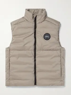 Canada Goose Lodge Quilted Shell Down Gilet - Brown