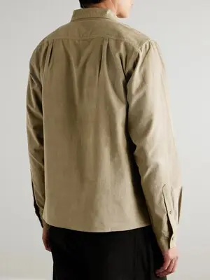 KARDO Chintan Embroidered Cotton Shirt - Neutrals