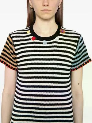 YANYAN Striped Cotton Top