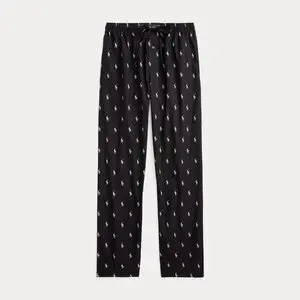 Ralph Lauren Polo Pony Pajama Pant - Black