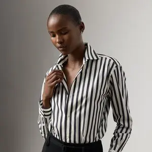 Women's Relaxed Fit Striped Shirts