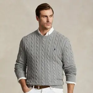 Men's Polo Ralph Lauren Grey Sweaters