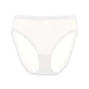 EBY High Cut Panties, Seamless - Pearl Sheer