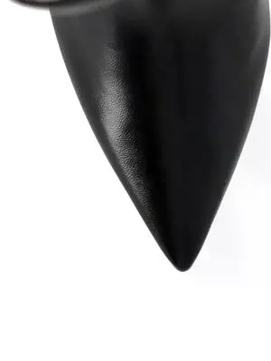 STUART WEITZMAN Leather Pointed-toe Knee-high Boots