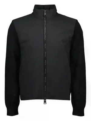 Moncler Long-sleeve Zip-up Cardigan