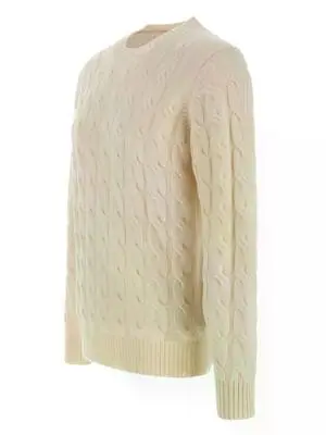 KANGRA Cable-knit Sweater - Neutrals