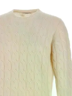 KANGRA Cable-knit Sweater - Neutrals