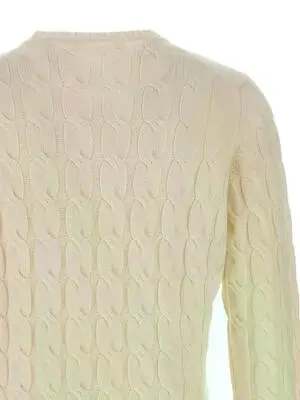KANGRA Cable-knit Sweater - Neutrals
