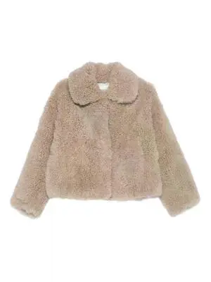 YVES SALOMON Teddy Collared Jacket
