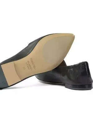 POMME D´OR Pointed Leather Loafers
