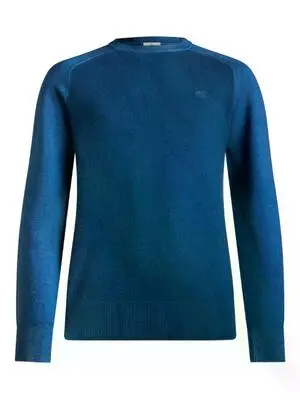 Etro Pegaso Logo Wool Sweater