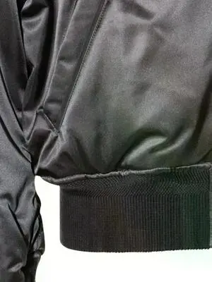 TOM FORD Satin Bomber Jacket - Black