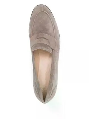 P.a.r.o.s.h Penny-strap Suede Loafers