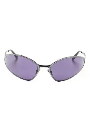 KUBORAUM Shield-frame Sunglasses - Silver